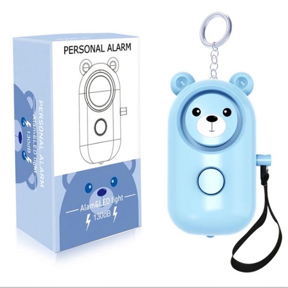 Personal Alarm | Accessories | Blue Bear Personal Alarm With Led Light ...